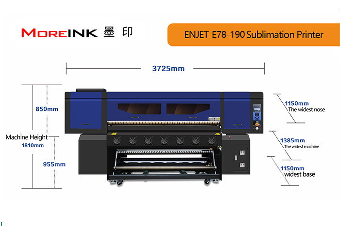 ENJET E78-190 Sublimation Printer